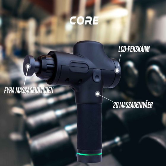 Core Massage gun massagepistol - Nu 999 Kr - Fri frakt - hobbyhallen.se