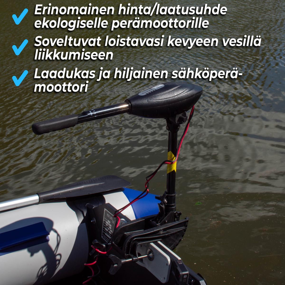 Deep Sea Elektrisk båtmotor Cruise 36LBS - hobbyhallen.se