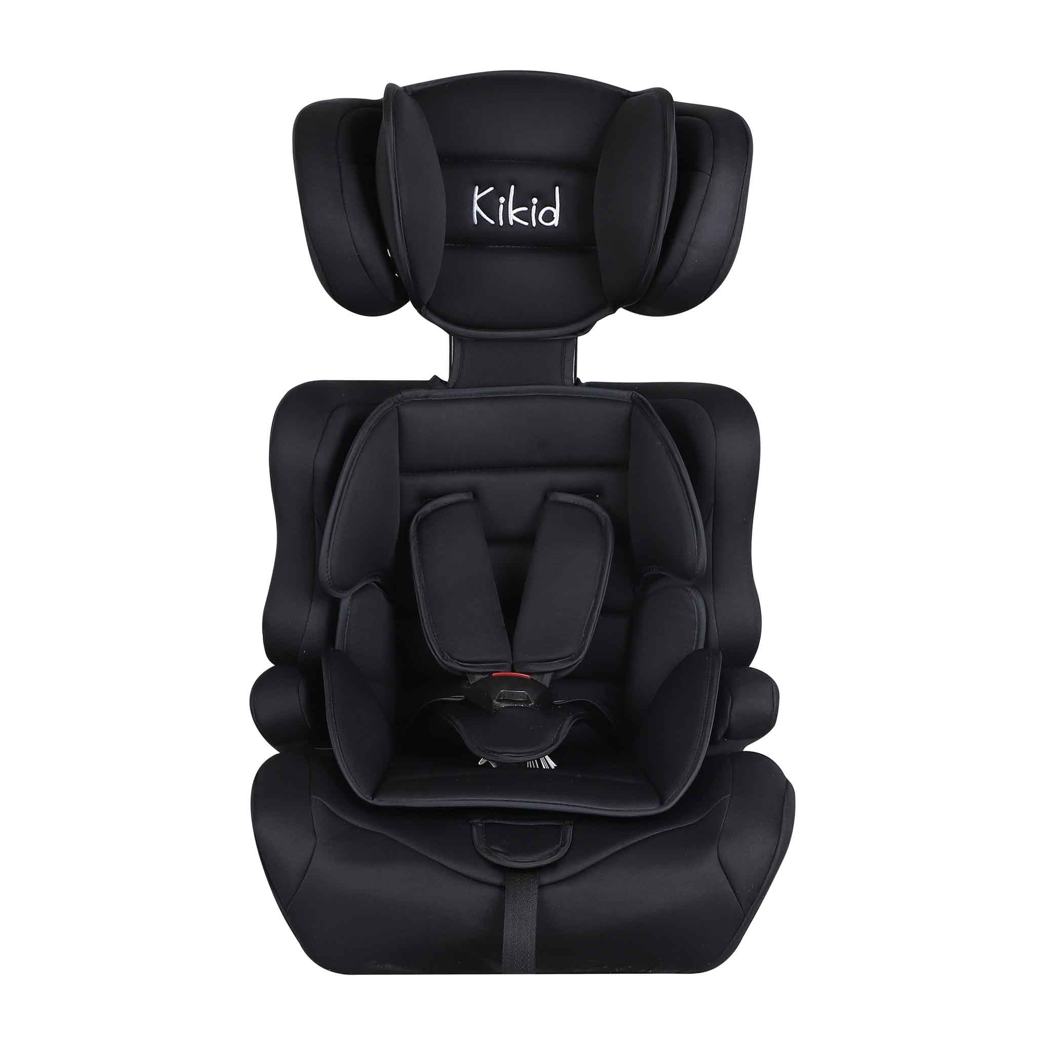 Kikid Bilbarnstol Basic, 9-36 kg Black Edition - hobbyhallen.se